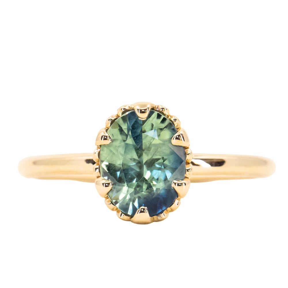 Scallop Cup Solitaire - Setting – Anueva Jewelry