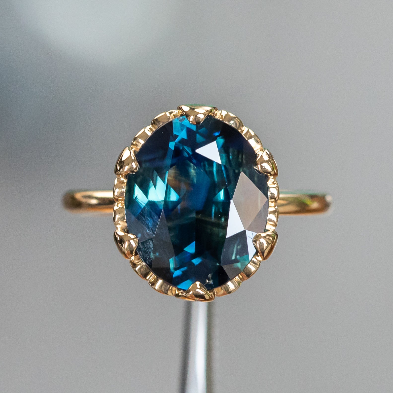 Scallop Cup Solitaire - Setting – Anueva Jewelry