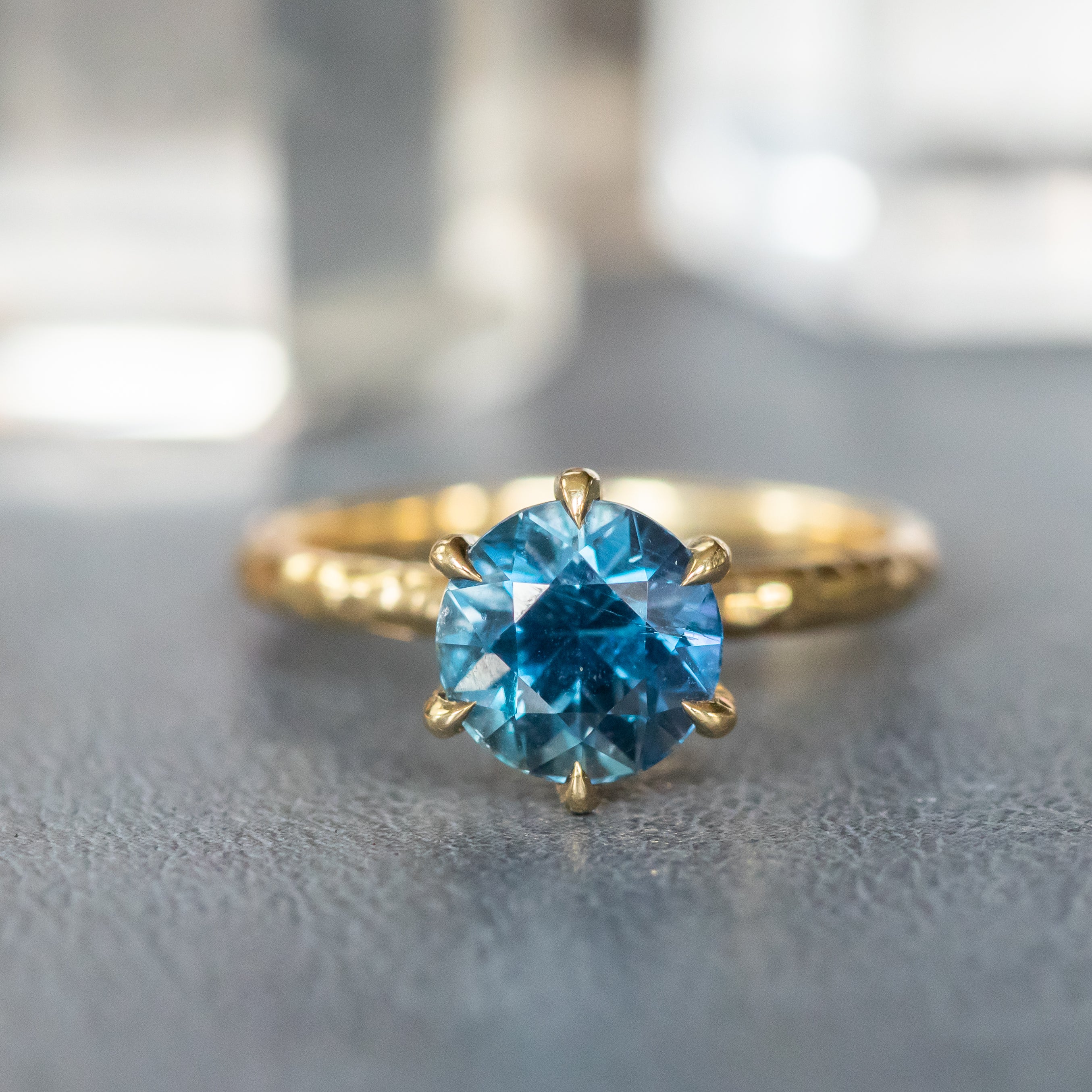 Plain 6 Prong Solitaire - Setting – Anueva Jewelry