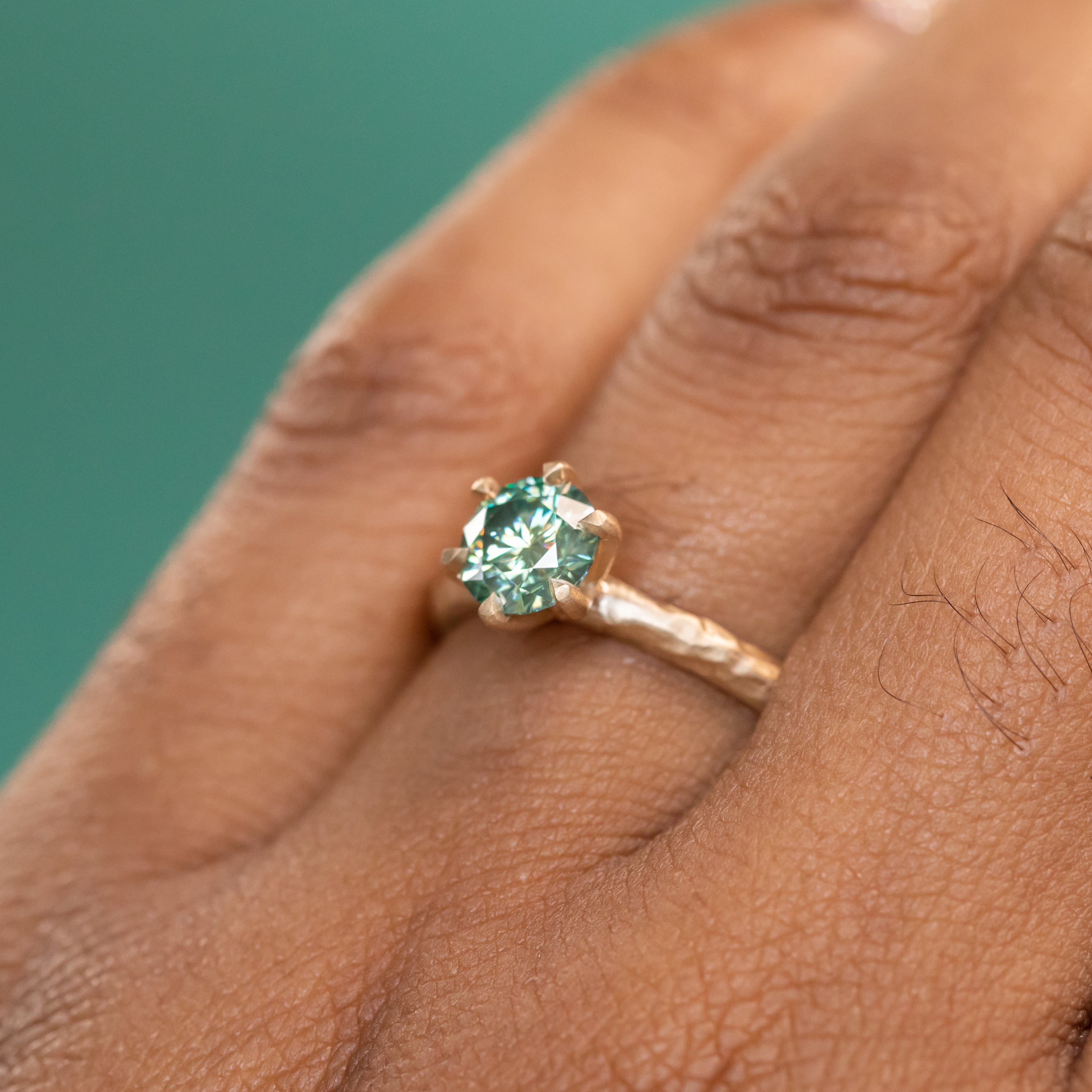 Plain 6 Prong Solitaire - Setting – Anueva Jewelry