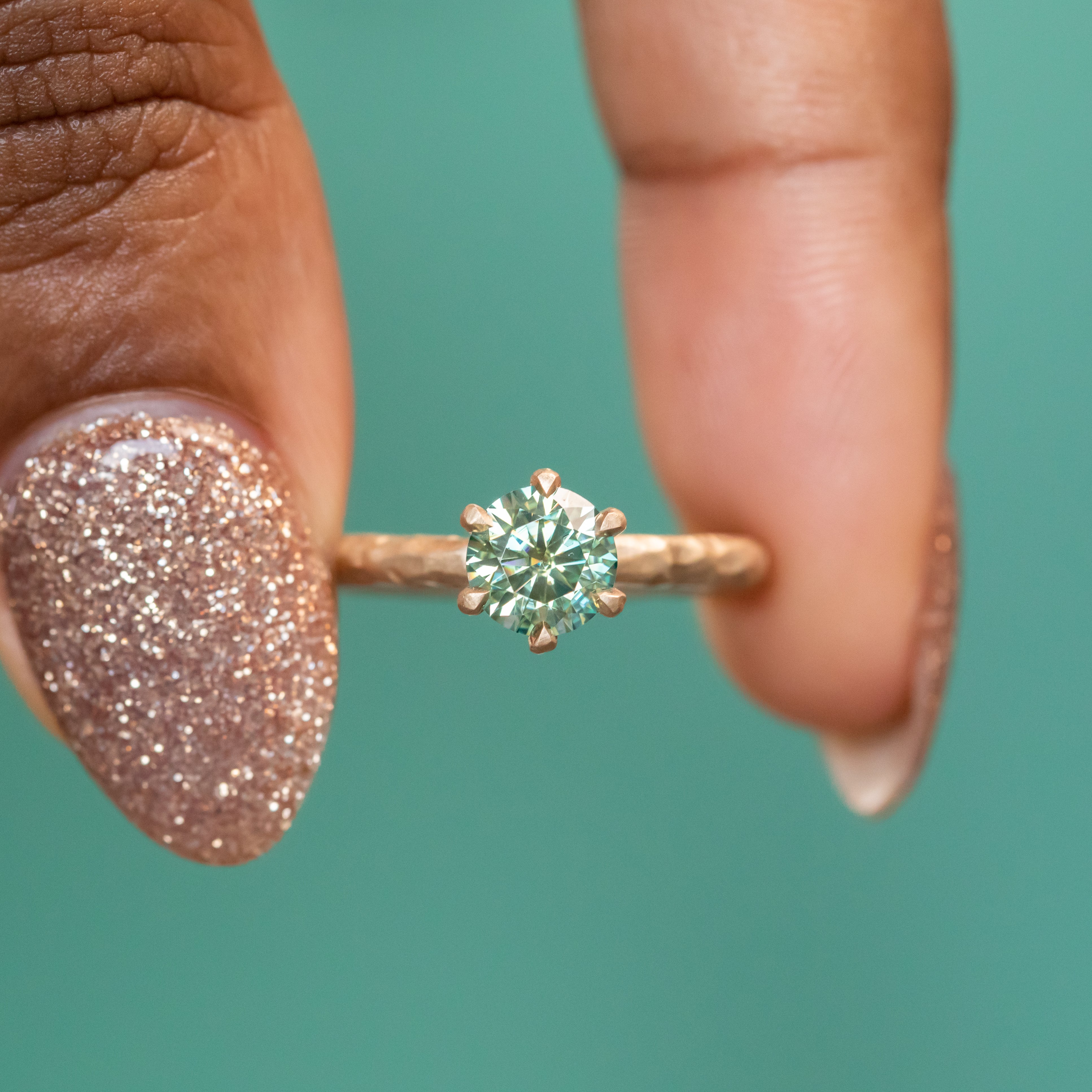 Plain 6 Prong Solitaire - Setting – Anueva Jewelry