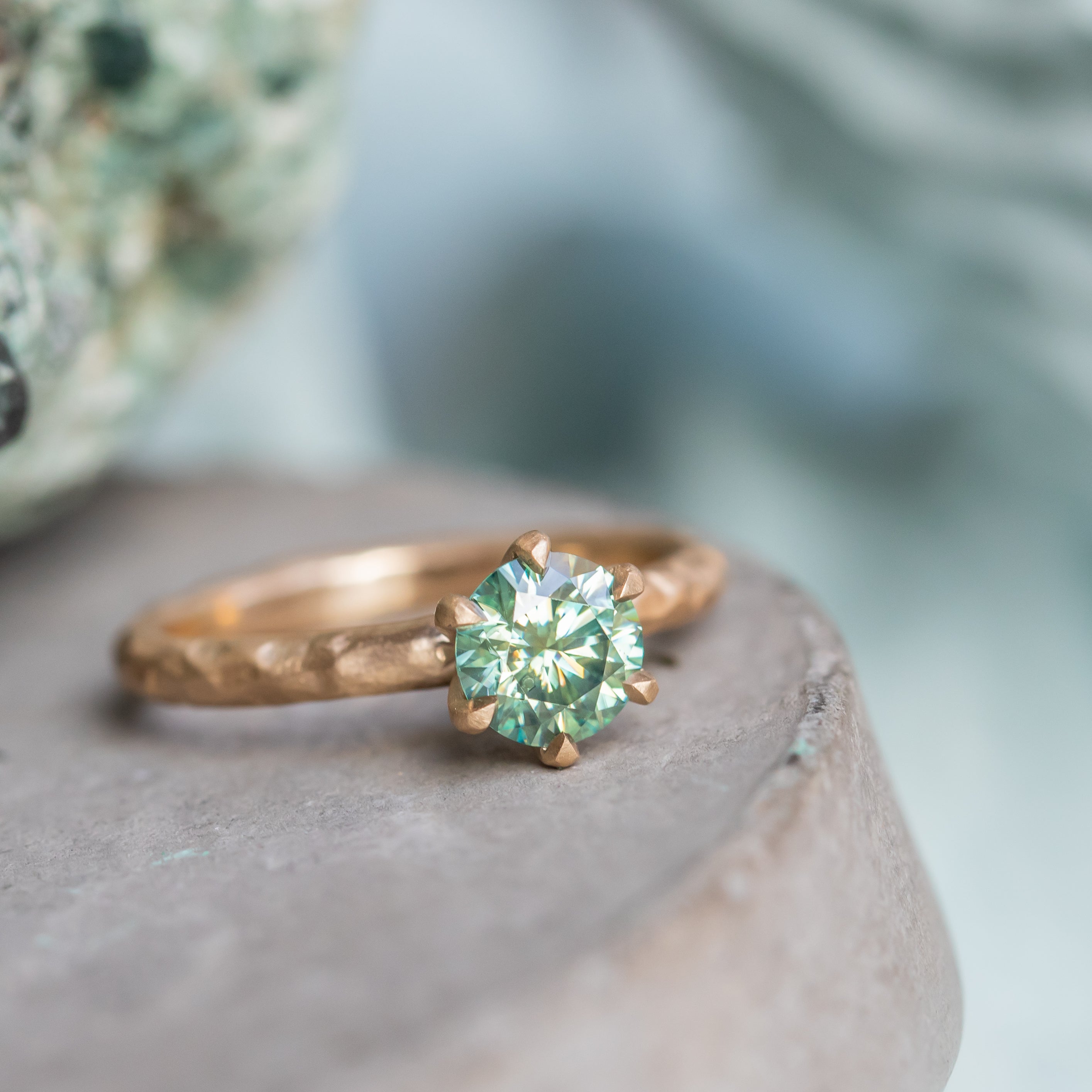 Plain 6 Prong Solitaire - Setting – Anueva Jewelry