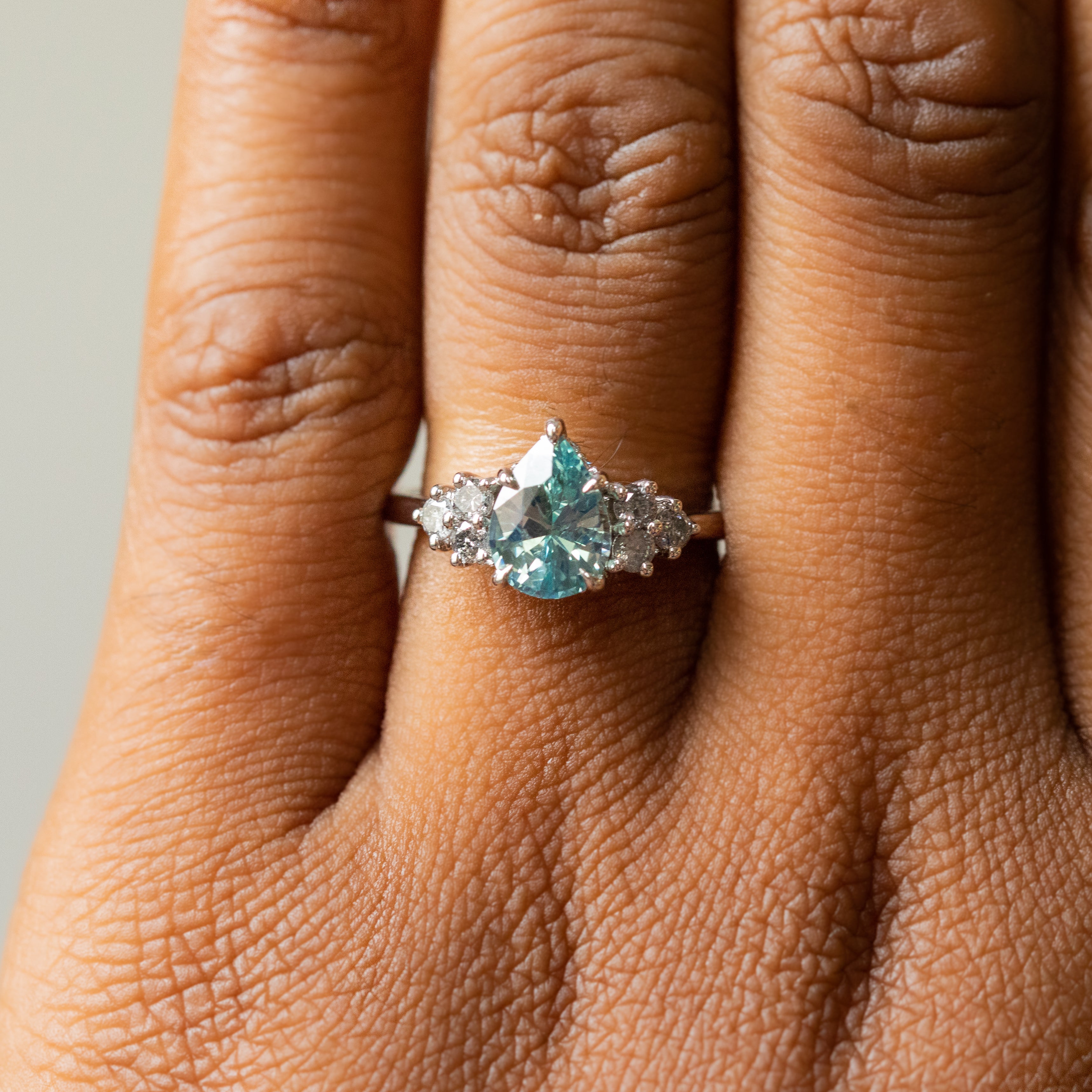 Diamond Cluster Side Stone - Setting – Anueva Jewelry