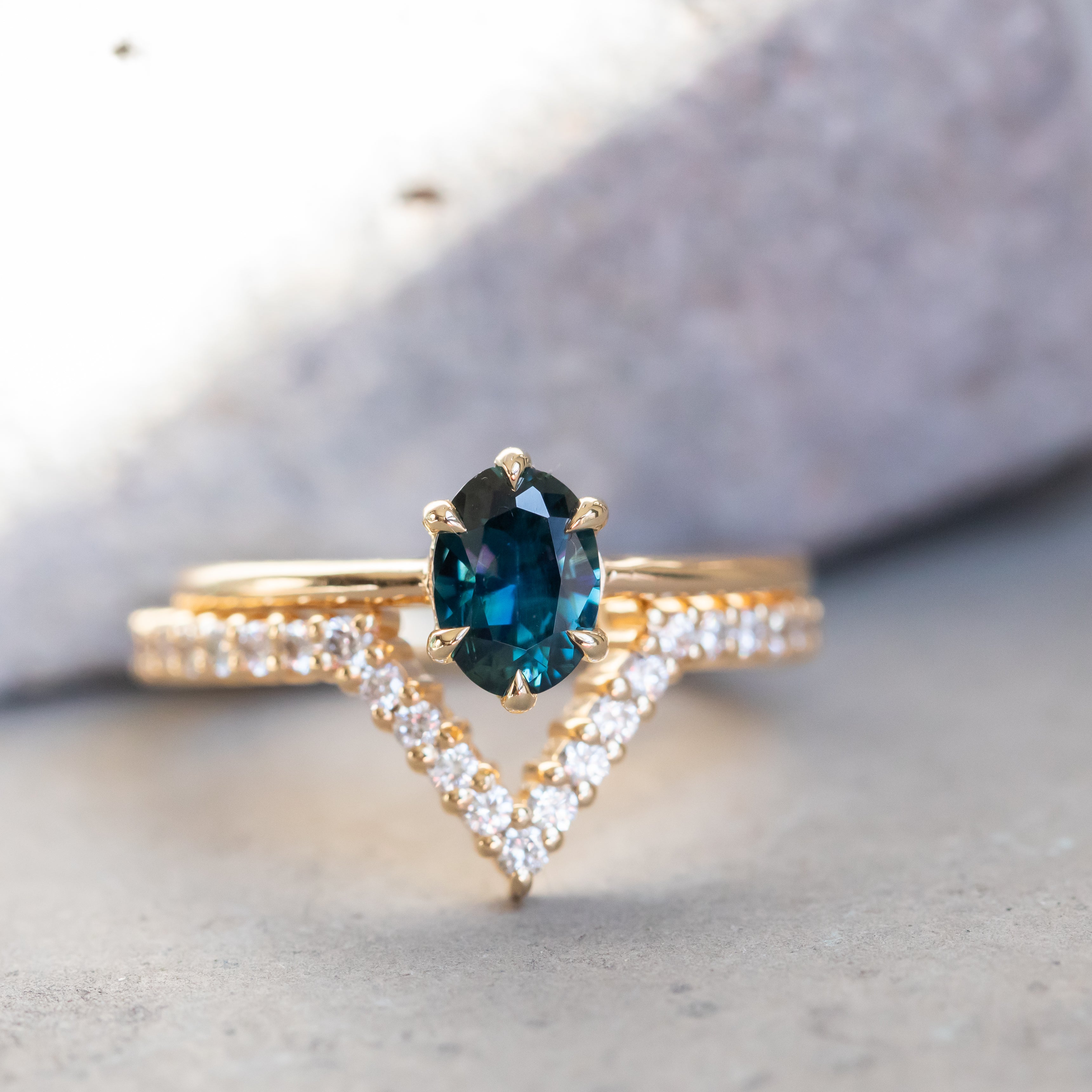 Plain 6 Prong Solitaire - Setting – Anueva Jewelry