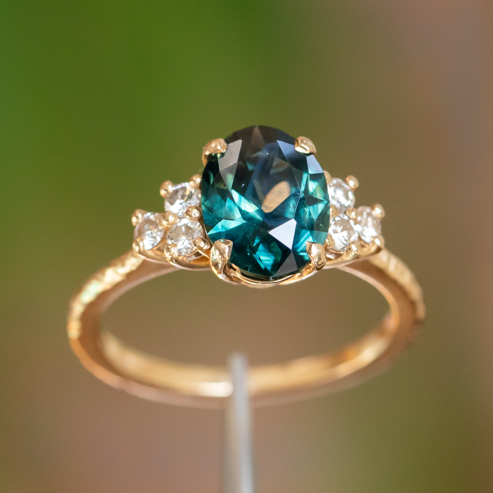 Diamond Cluster Side Stone - Setting – Anueva Jewelry