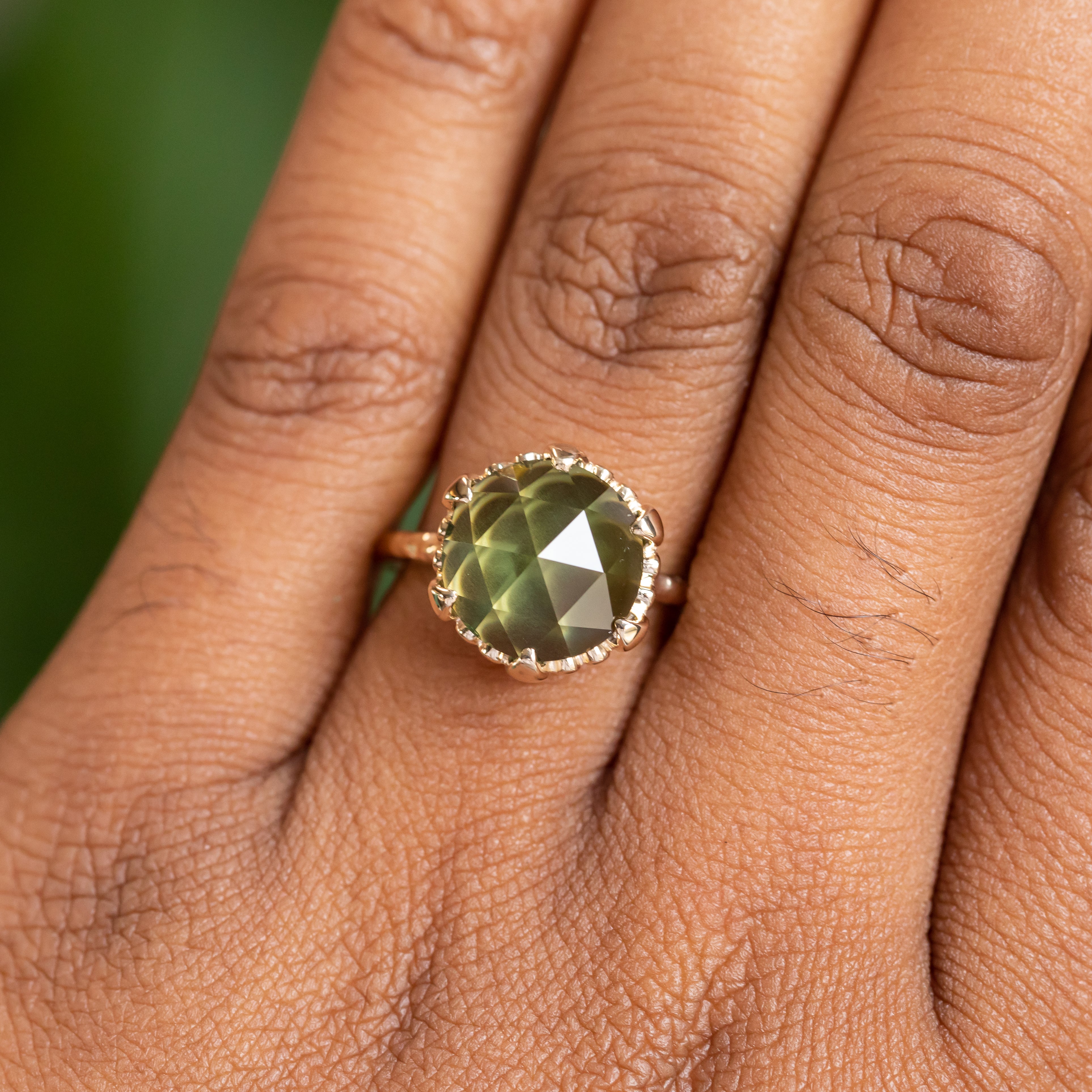 Scallop Cup Solitaire - Setting – Anueva Jewelry