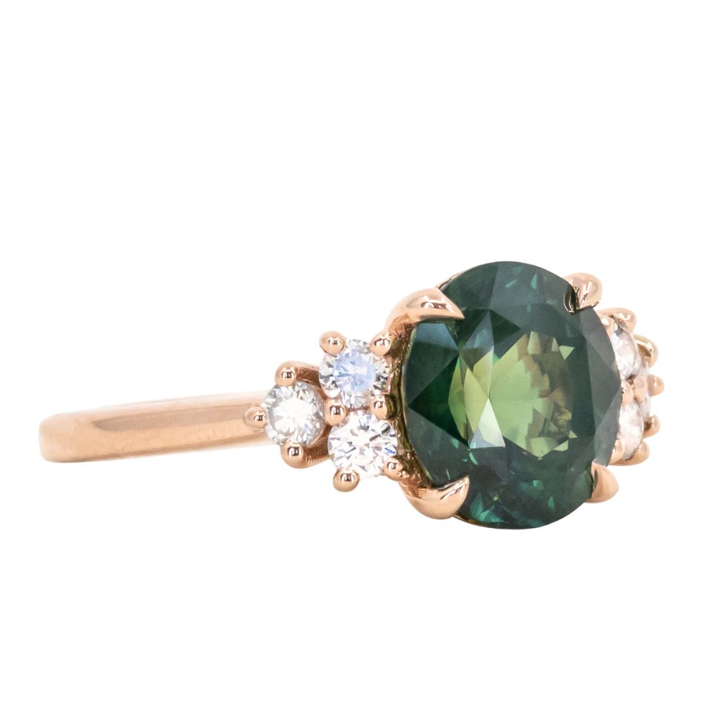 Diamond Cluster Side Stone - Setting – Anueva Jewelry