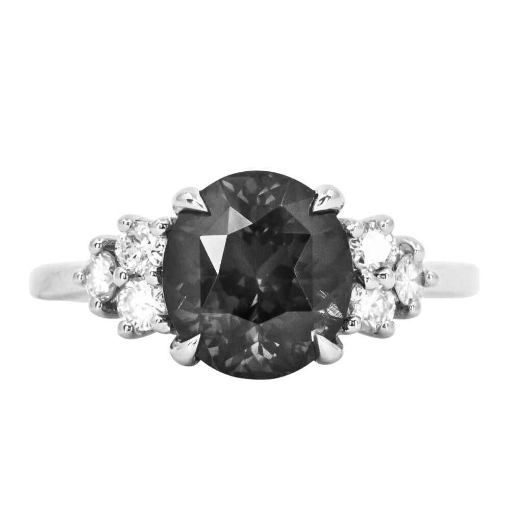 Diamond Cluster Side Stone - Setting – Anueva Jewelry