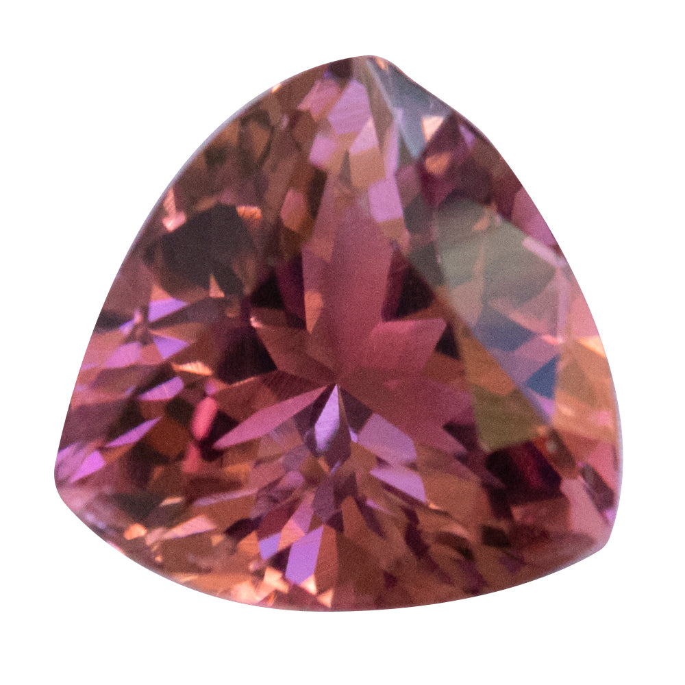 3.59CT TRILLION AFGHAN TOURMALINE, RASPBERRY PINK, UNTREATED, 9.99X9.8 ...